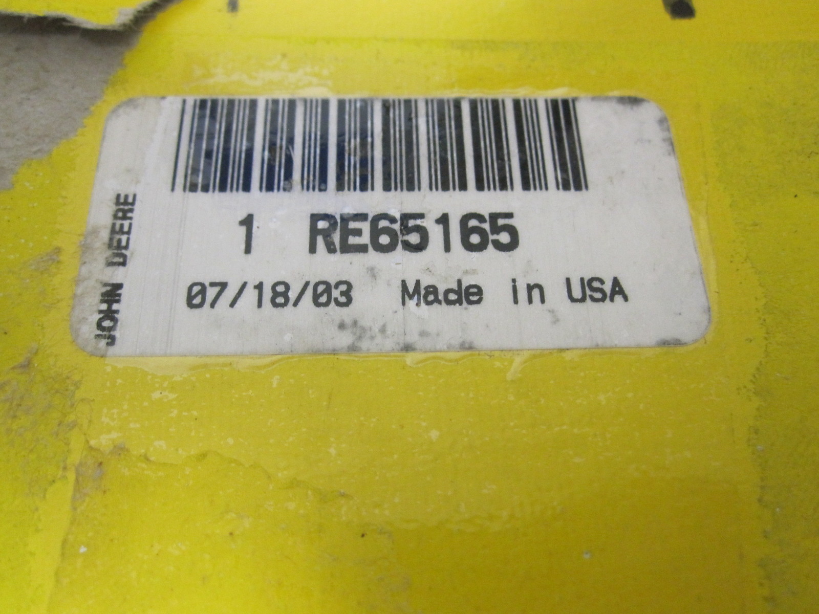 RE65165: Bearing Main (STD) | Novi Group