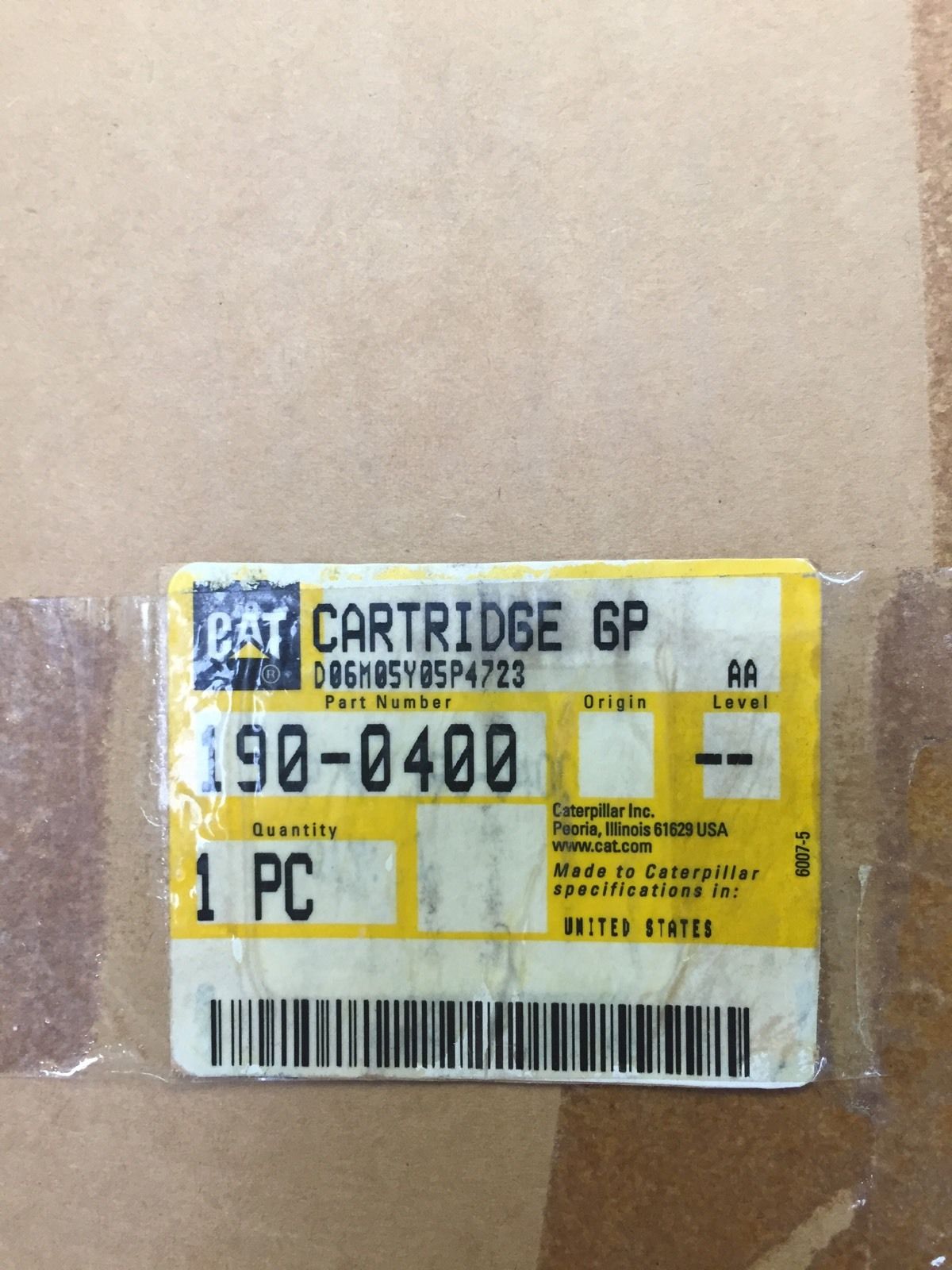 190-0400: CARTRIDGE GP-TURBOCHARGER | Novi Group