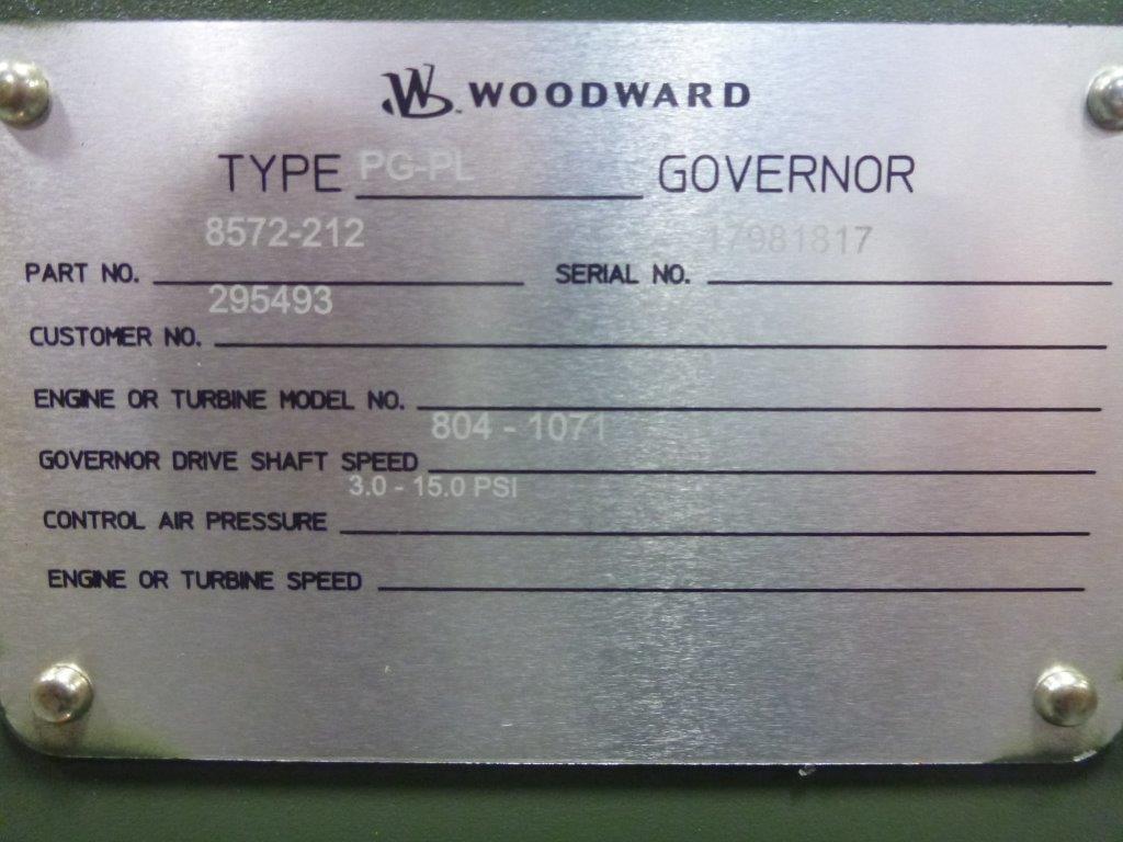 WOODWARD 8572-212: PGPL | Novi Group