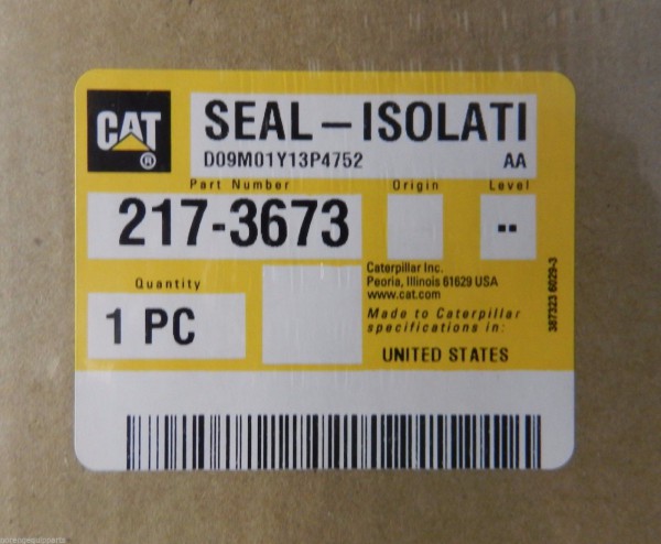 217-3673: SEAL-ISOLATION, Oil Pan Gasket | Novi Group