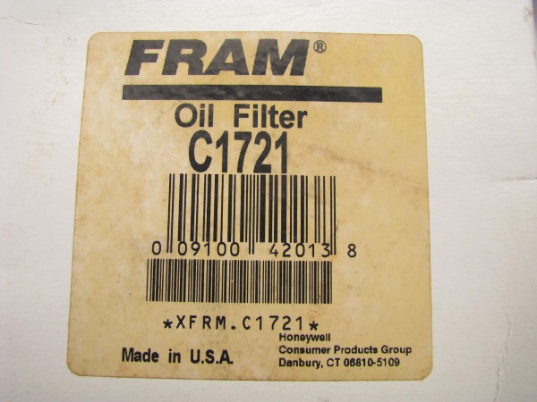 C1721: Hydraulic Filter | Novi Group