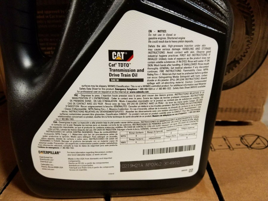 248-7521: TDTO 30 Transmission Oil | Novi Group