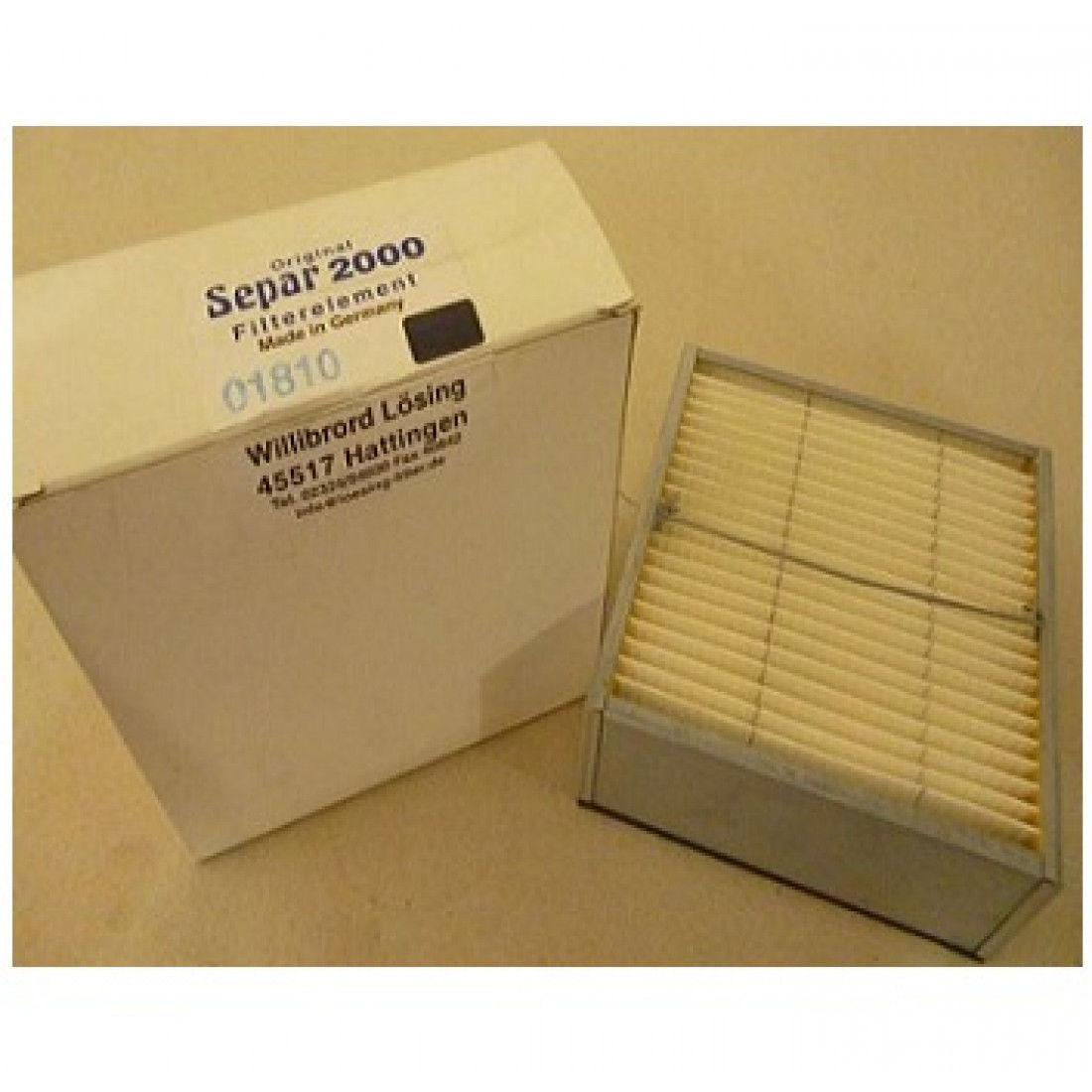 01810: 10 Micron Fuel Water Seperator Filter - 2000/18 | Novi Group