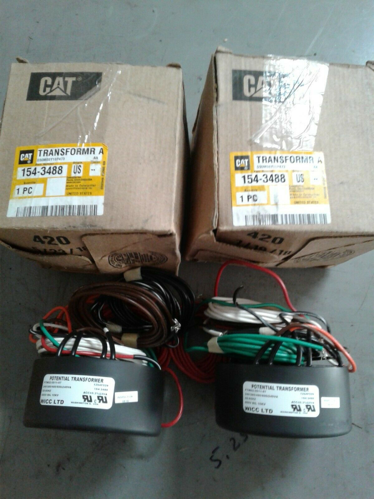 CATERPILLAR 154-3488: Transformer AS-Current | Novi Group