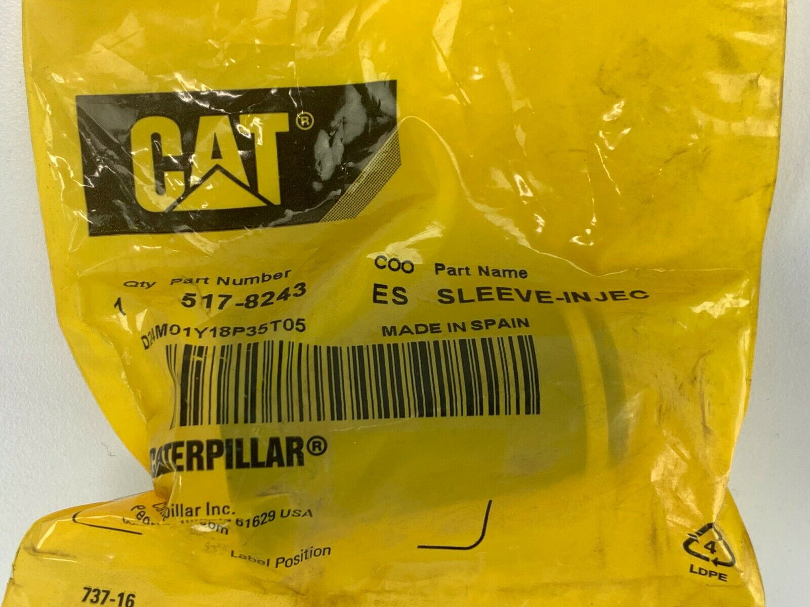 517-8243: SLEEVE-INJ | Novi Group