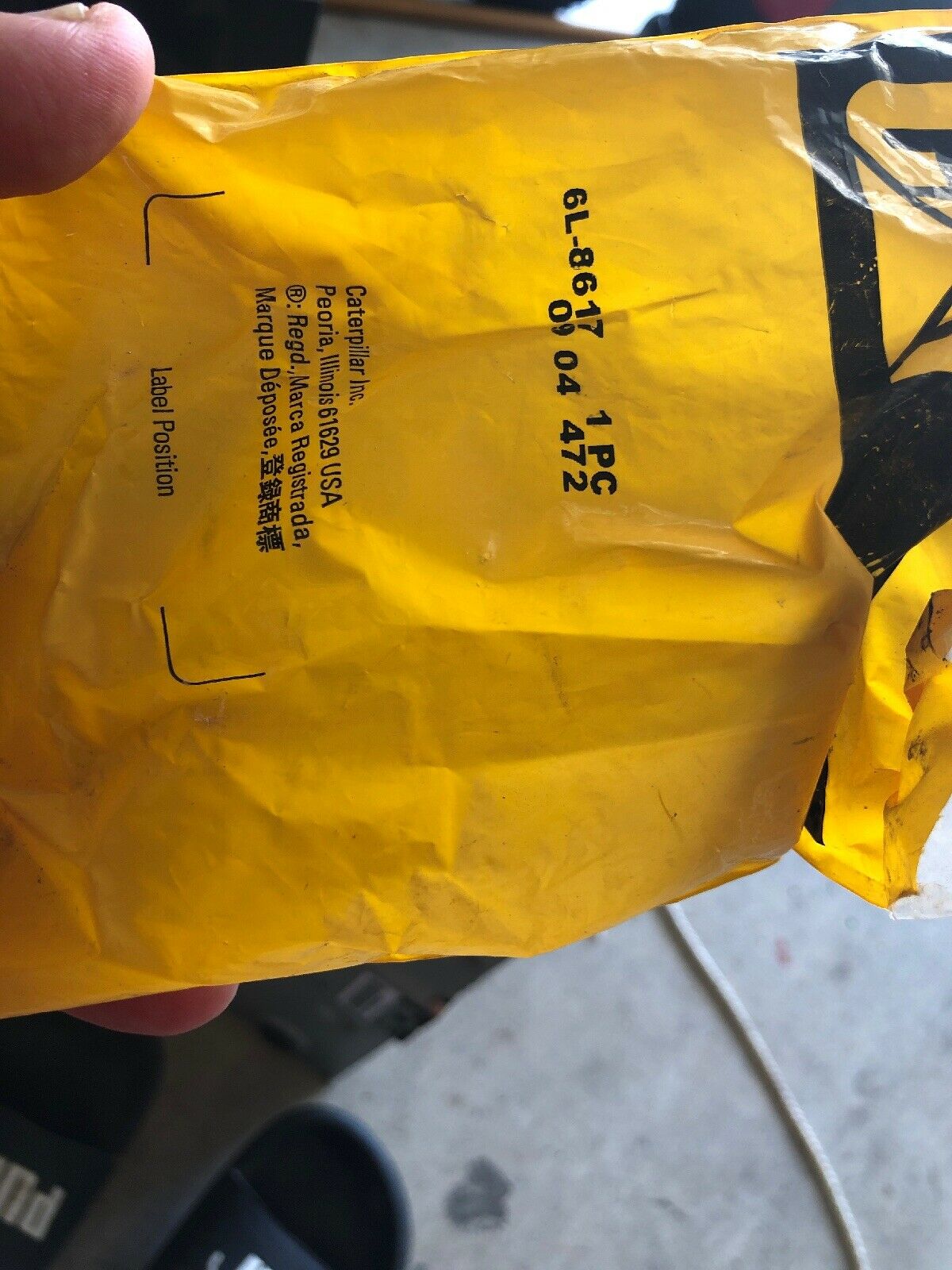 CATERPILLAR 6L-8617: CAP-PRESSURE (7-PSI)(RADIATOR) | Novi Group