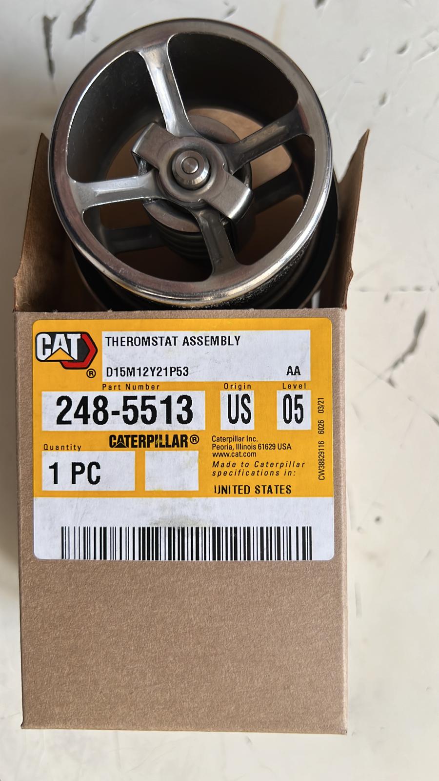 CATERPILLAR 248-5513: REGULATOR-WATER TEMP (92-DEG C) | Novi Group