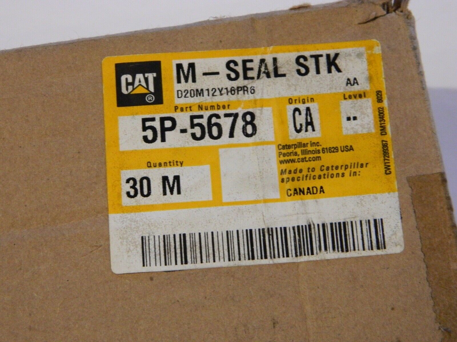 CATERPILLAR 5P-5678: SEAL (2.0M) | Novi Group