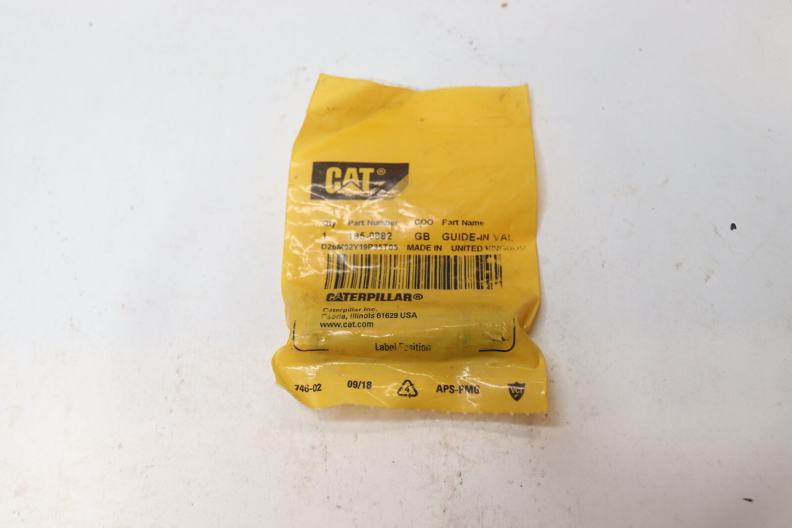 185-0882: GUIDE-IN VALVE | Novi Group