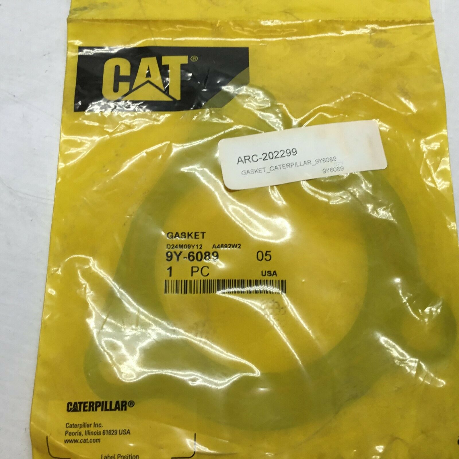 CATERPILLAR 9Y-6089: Gasket | Novi Group