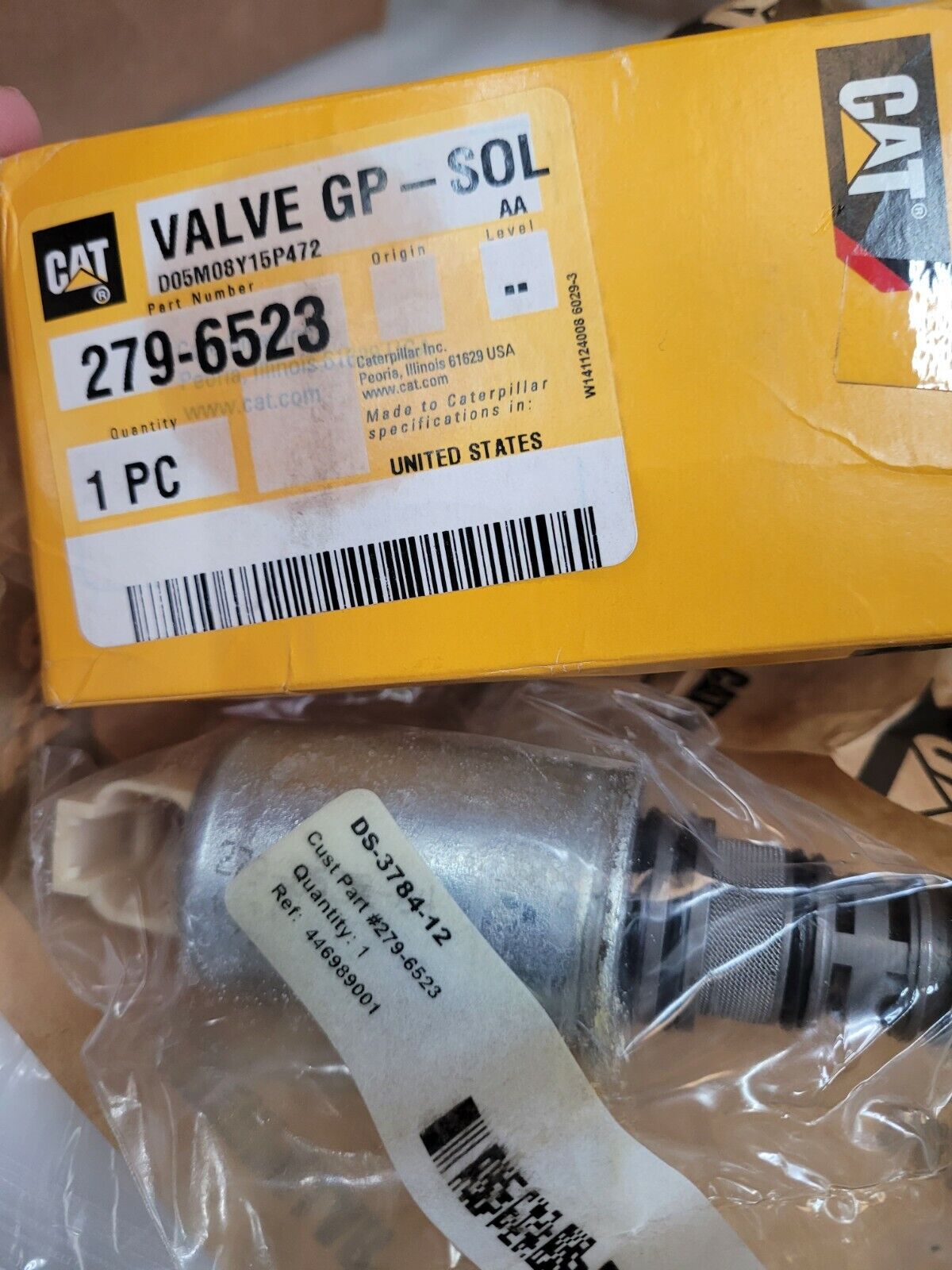 279-6523: VALVE GP-SOLENOID -AUXILIARY | Novi Group