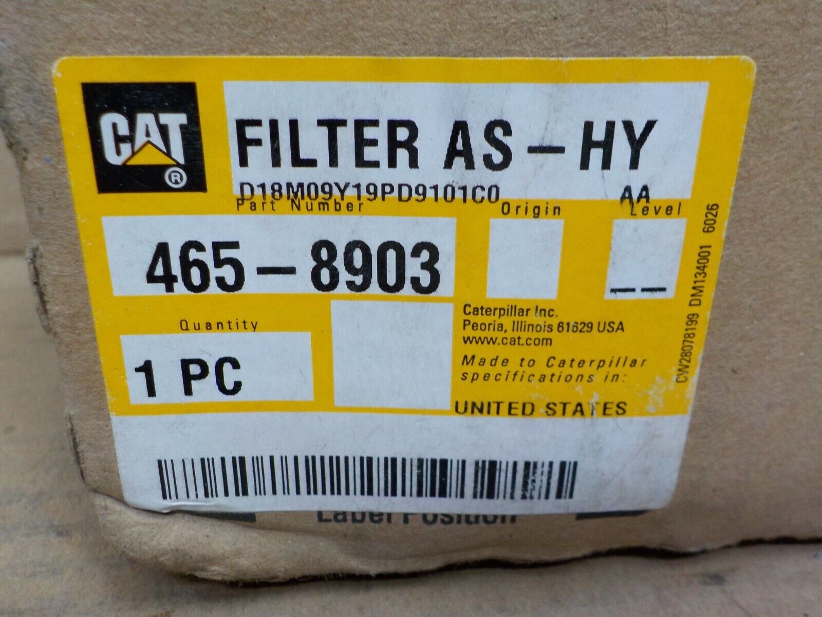 465-8903: FILTER AS-HY | Novi Group