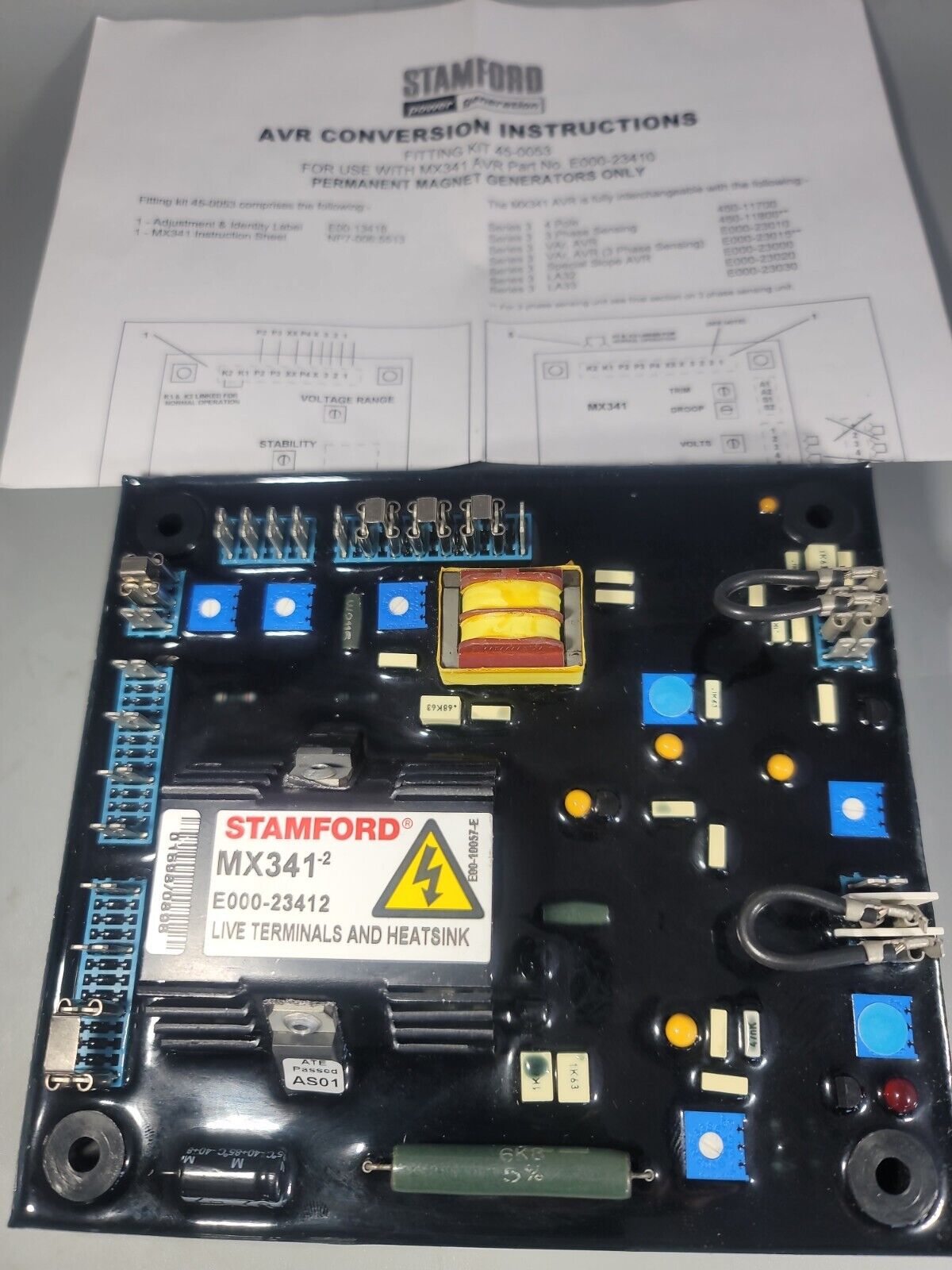 AVR-MX341: AVR Automatic Voltage Regulator | Novi Group