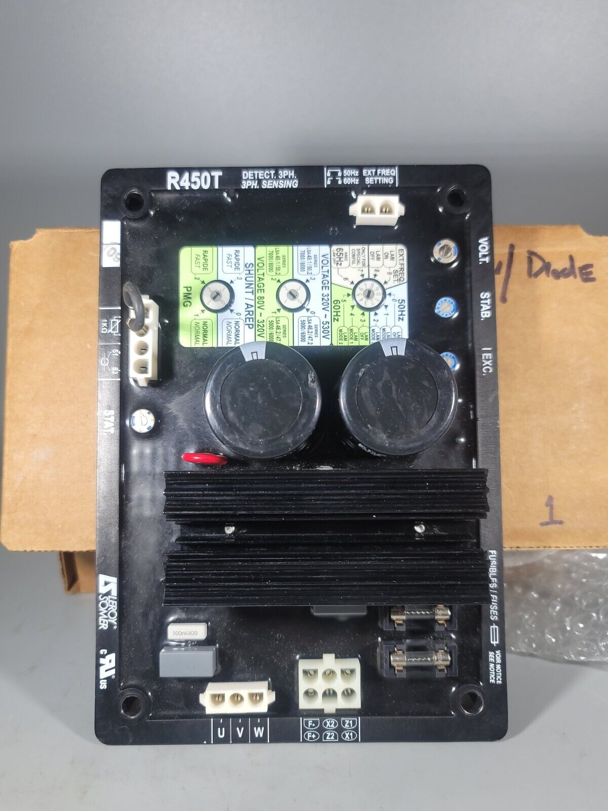 AVR-R450T: AVR Automatic Voltage Regulator | Novi Group