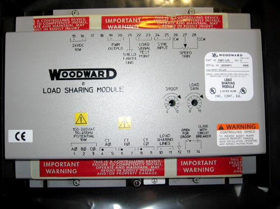 WOODWARD 9907-175: Load Sharing Module | Novi Group