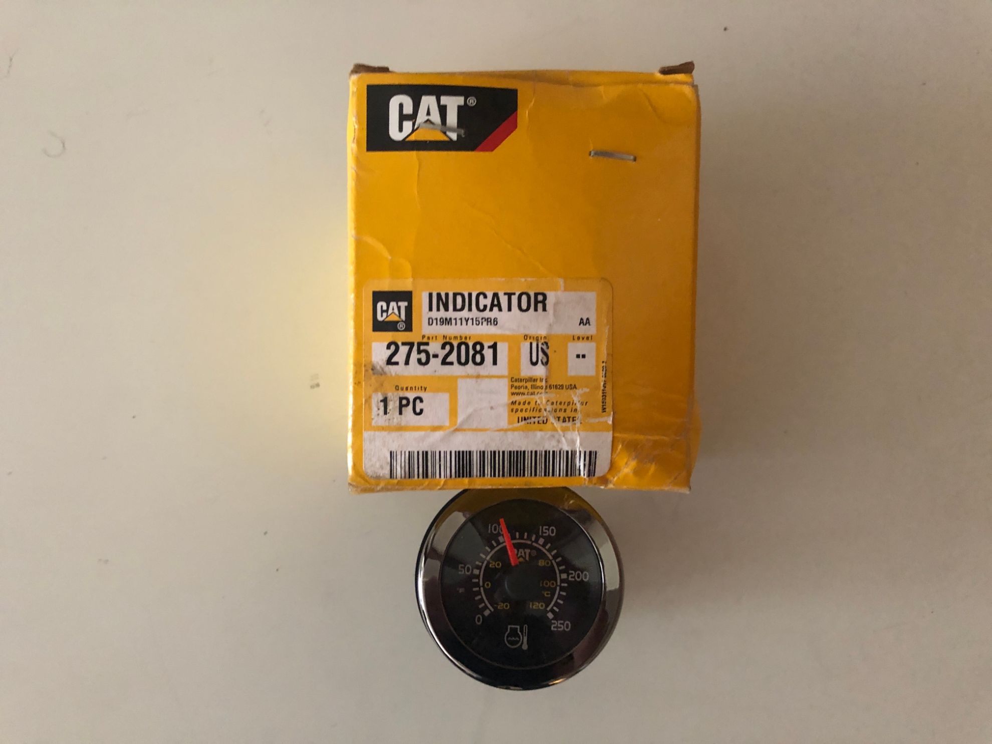 CATERPILLAR 275-2081: Gauge GP-Coolant Temperature | Novi Group
