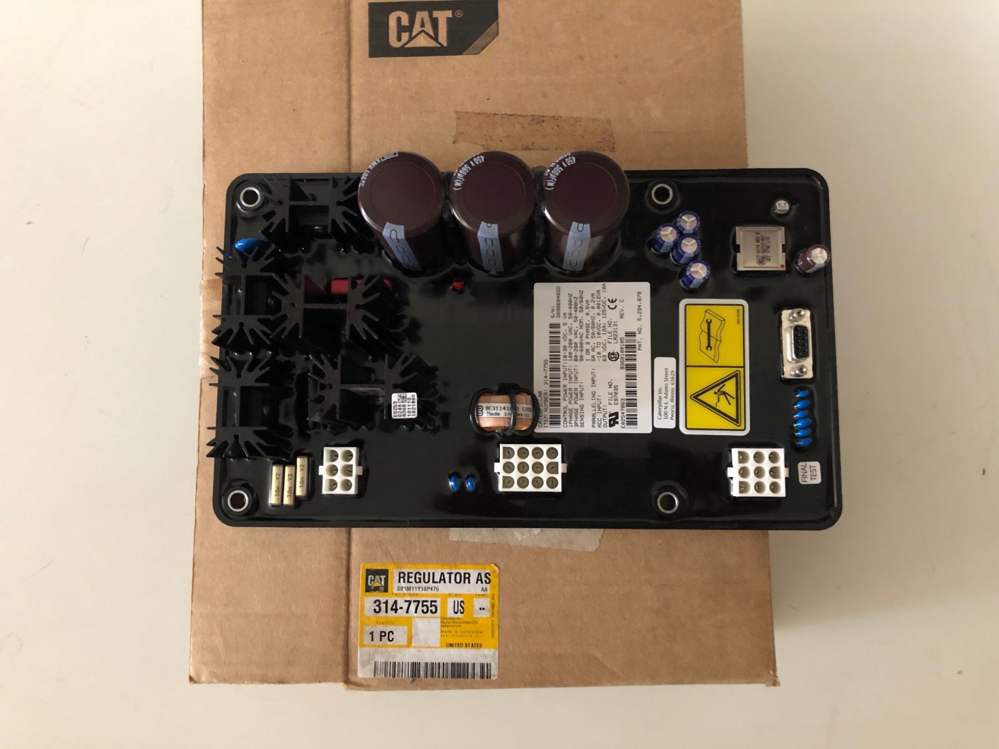 CATERPILLAR 314-7755: Regulator AS-Voltage | Novi Group