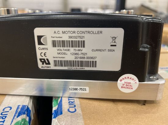 CURTIS-1238E-7521: AC Motor Controller 72-96V 550A | Novi Group