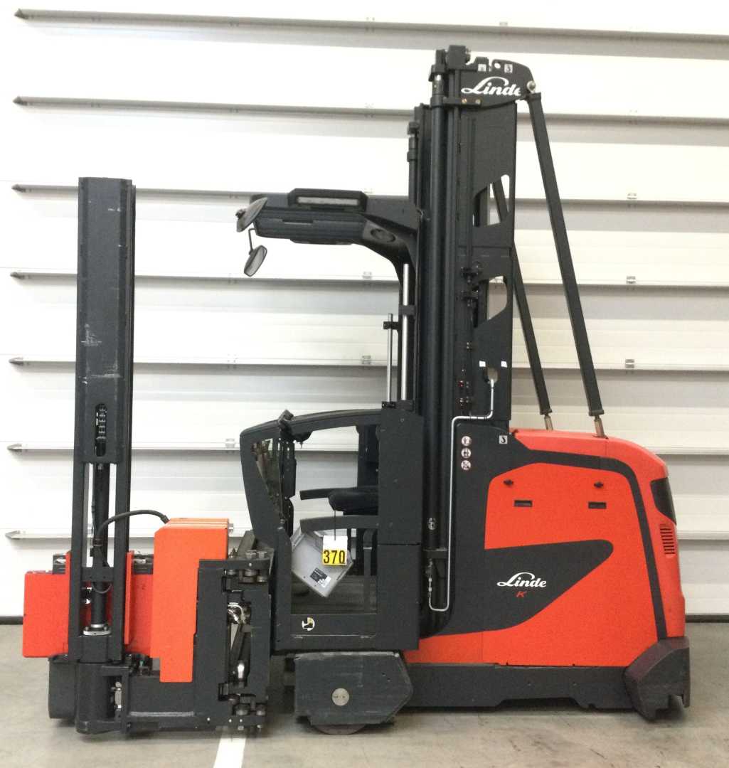 Linde K - Used 2018 Model 1250 kg, 11 m Electric Man-up Combination ...