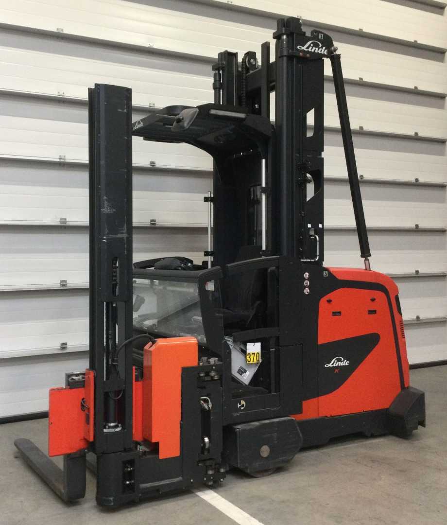 Linde K - Used 2018 Model 1250 kg, 11 m Electric Man-up Combination ...