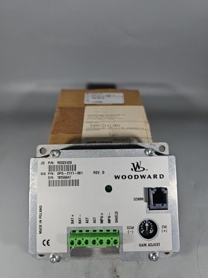 WOODWARD-DPG-2111-001: Engine Speed Controller | Novi Group