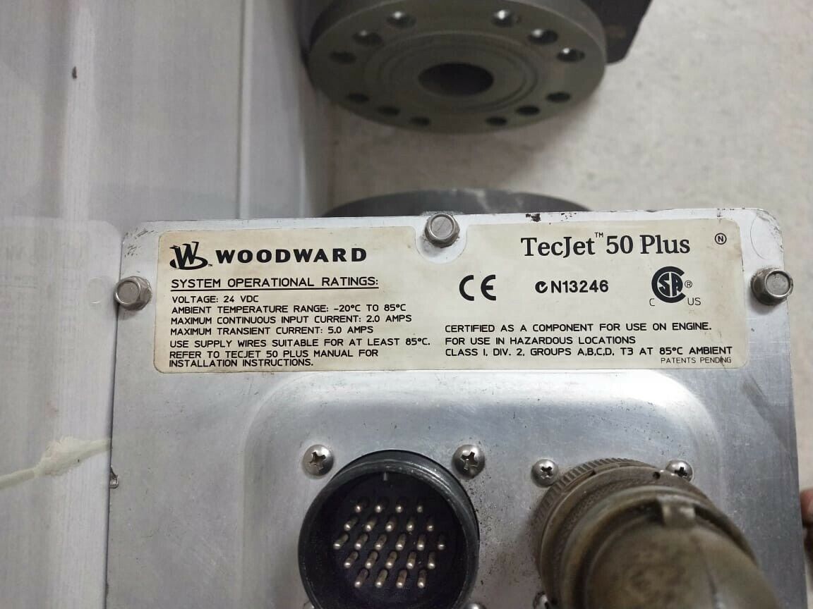 WOODWARD TECJET-50-PLUS: VALVE GP-FUEL | Novi Group