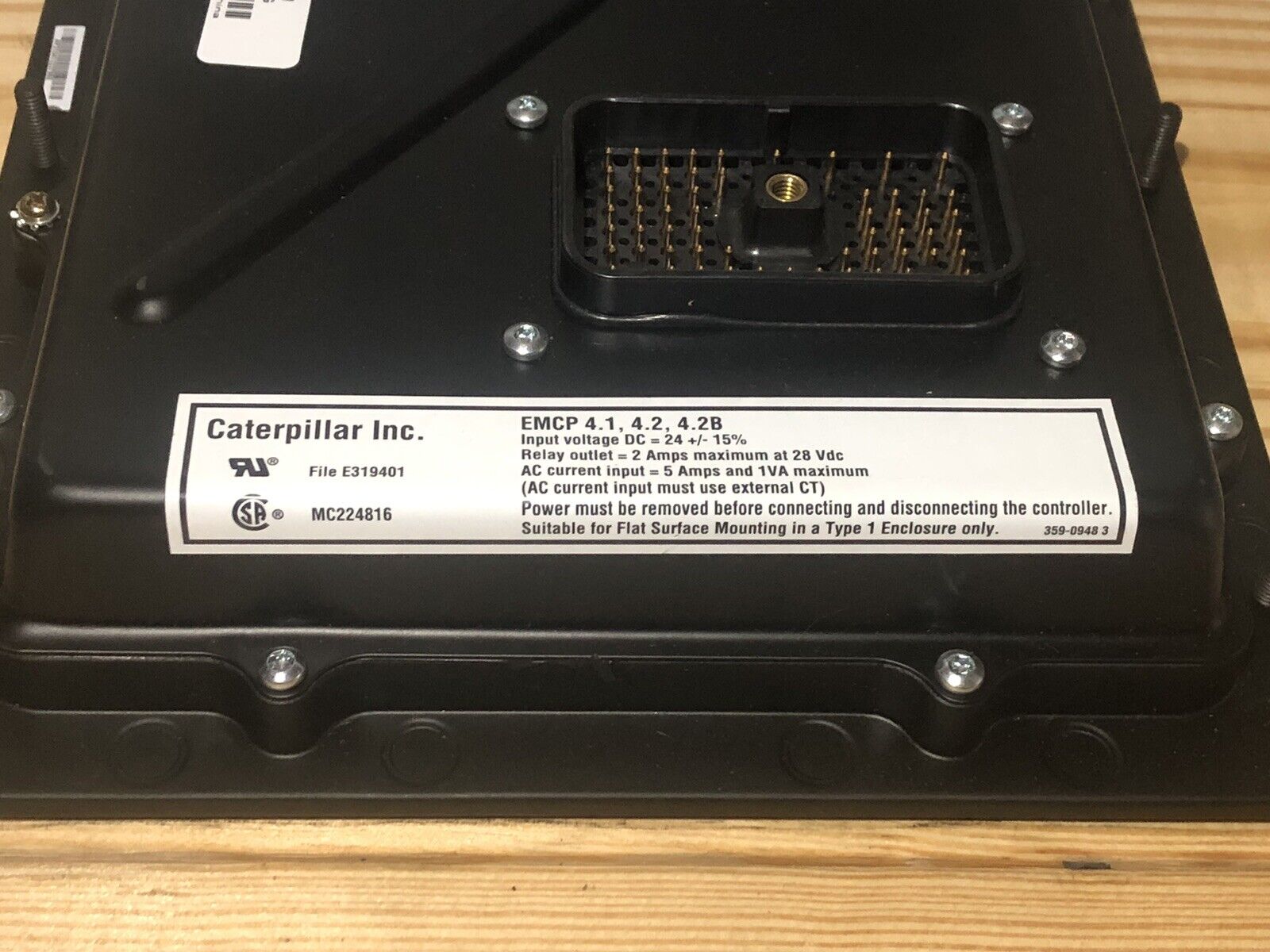 Cat® A6001 Electronic Control Module, EMCP 4.2B, Genesys L1.1 | Novi Group